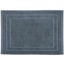 Cotton Bath Mat 70 x 50cm Dark Grey