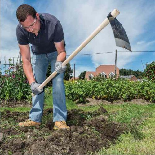 Heavy duty digging hoe store
