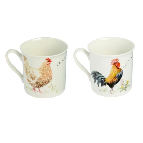 Buy a Stow Green Pecking Order Porcelain Mug Set Of 2 Online in Ireland ...